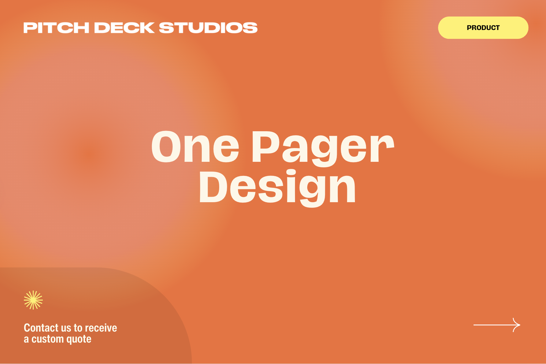 Executive Summary - Pitch Deck Studios